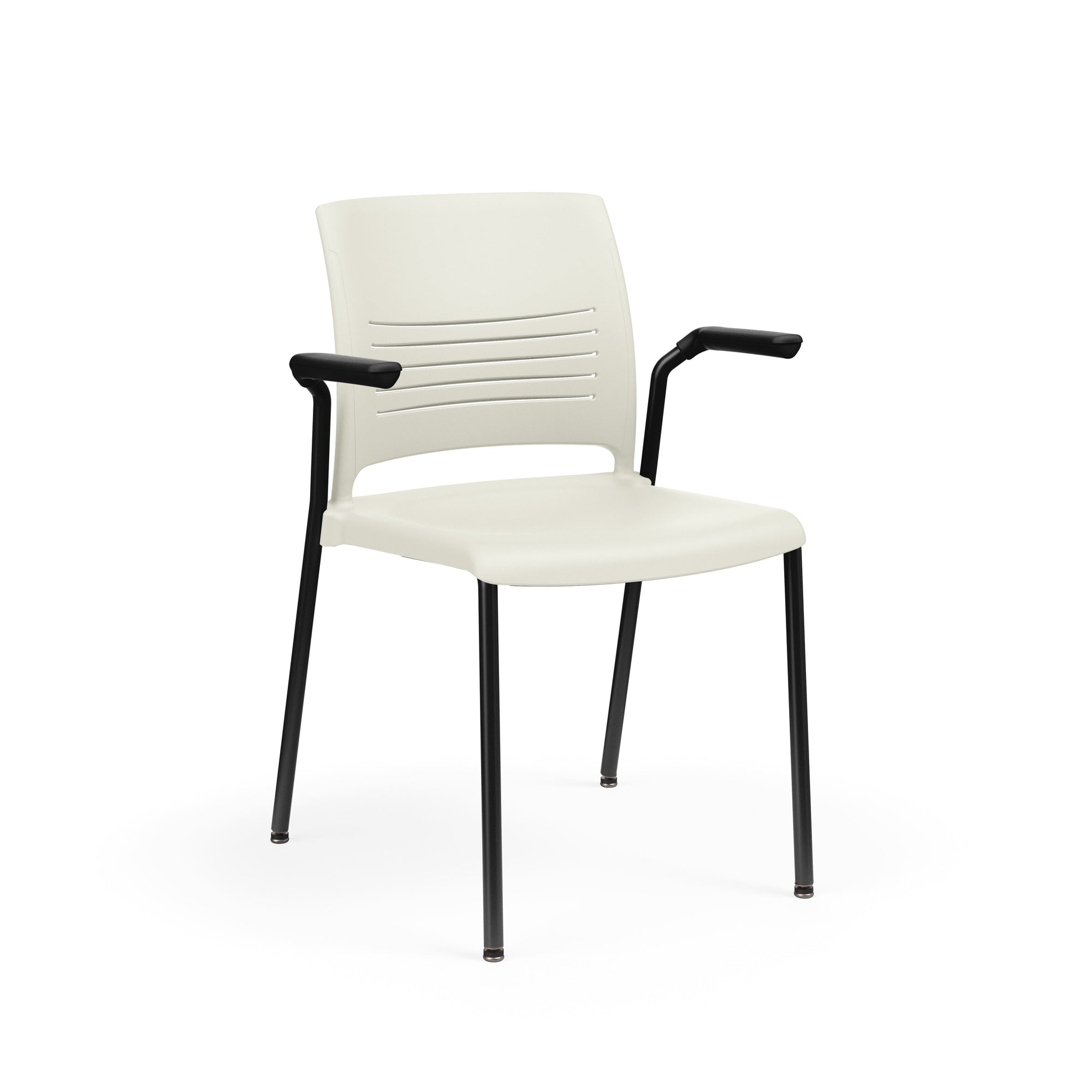 KI Strive Four Leg Stack Chair | Arms or Armless Options – Simplova