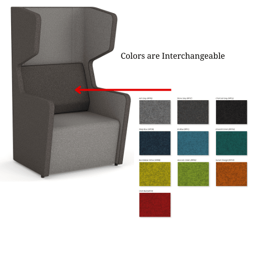 Workspace 48 Motion Wing | Collaboration Lounge Seating – Simplova